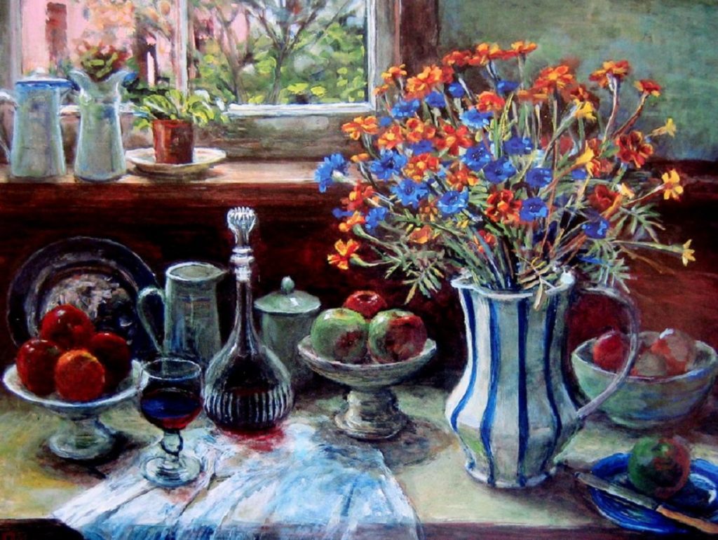 In the Style of ‘Margaret Olley’ – Splashout Art Studios